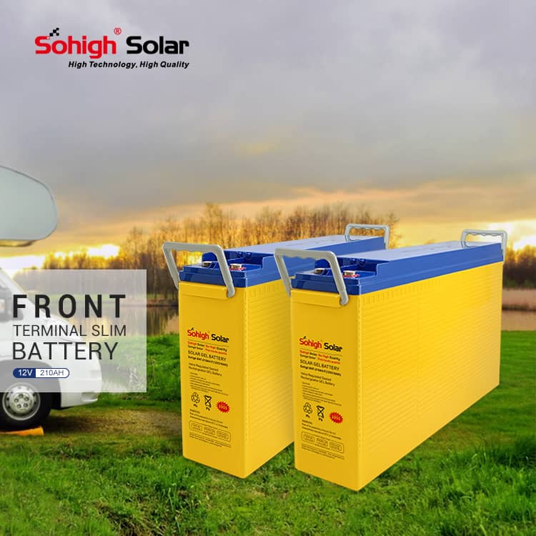 Solar Gel Battery 12V 210AH - Sohigh Solar